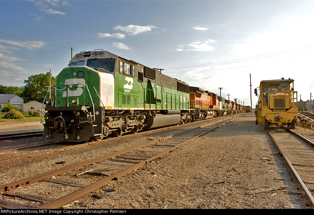 BNSF 8196 In Storage